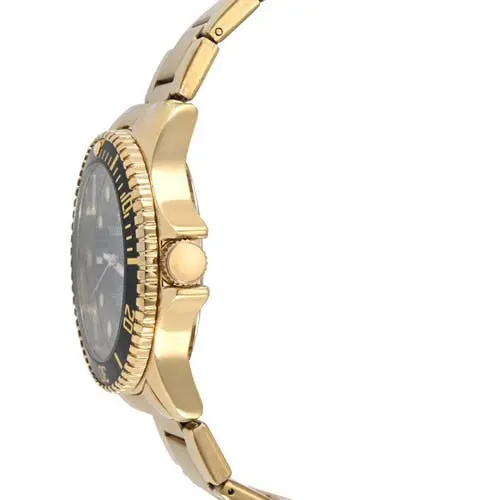 PEUGEOT Sport Bezel Big Face Bracelet Watch40mm - Black
