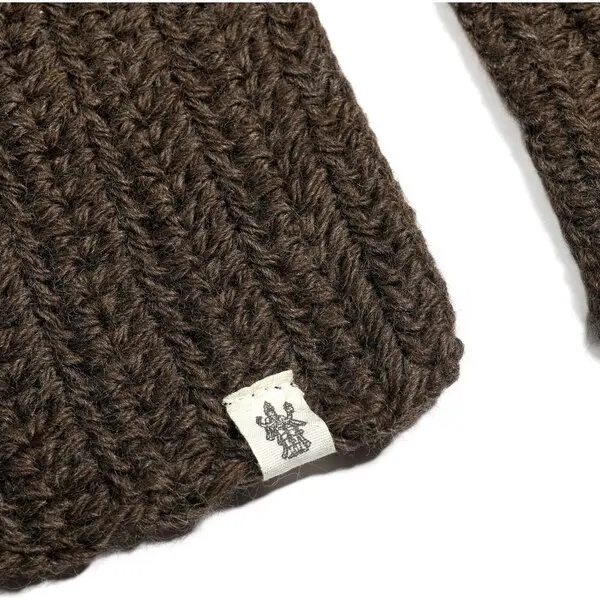 NIRVANNA DESIGNS Hand Crochet Velour Scarf - Tweed