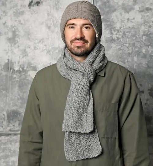 NIRVANNA DESIGNS Velour Scarf - White