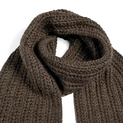 NIRVANNA DESIGNS Velour Scarf - White