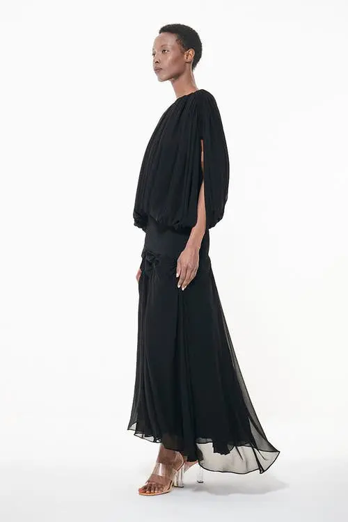 LEEM Smocked Waist Skirt