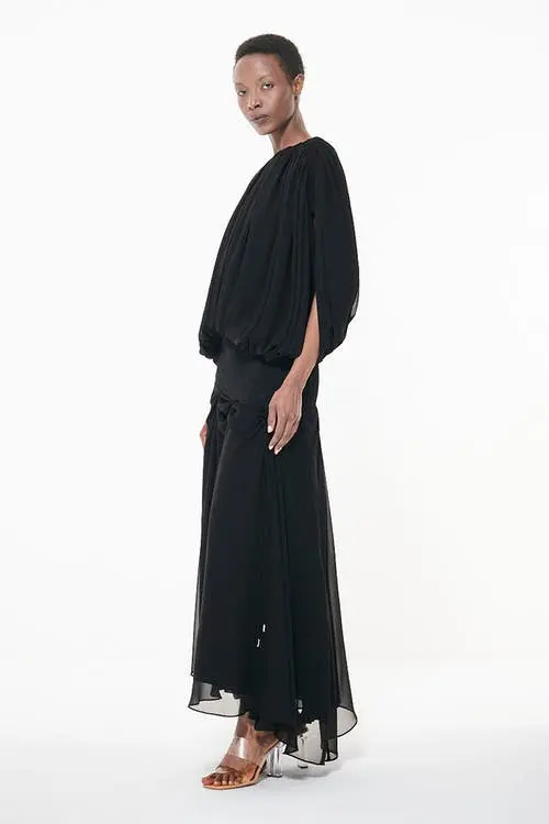 LEEM Smocked Waist Skirt