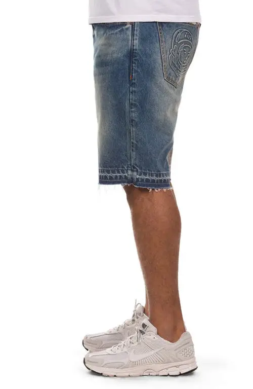BILLIONAIRE BOYS CLUB Split Wash Denim Shorts