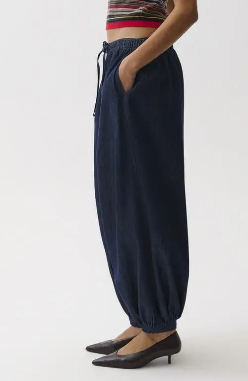 PISTOLA Freya Drawstring Waist Balloon Jeans