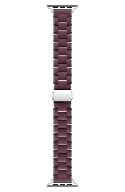 POSH TECH Orla Apple Watch® Bracelet Watchband - Cherry Lacquer