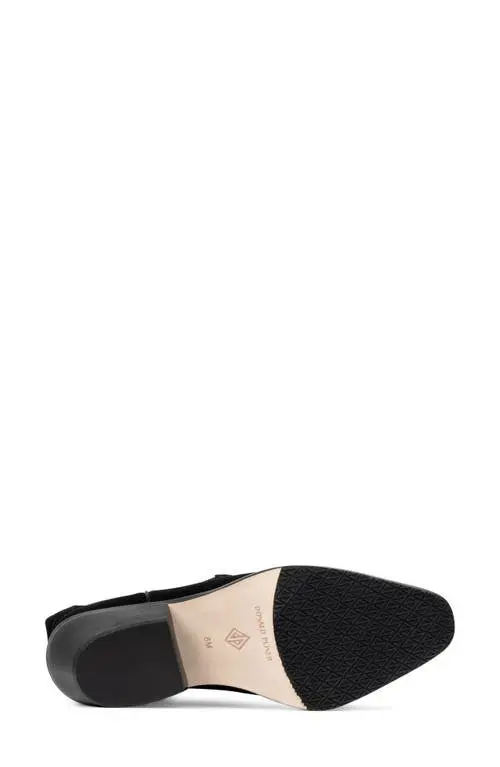 DONALD PLINER Tahlia Knee-high Leather Western Boots - Black