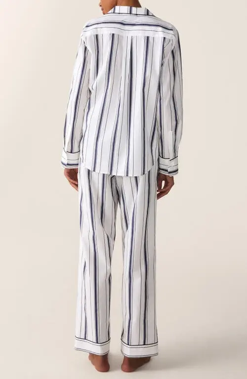 PETITE PLUME Cotton Poplin Pajamas