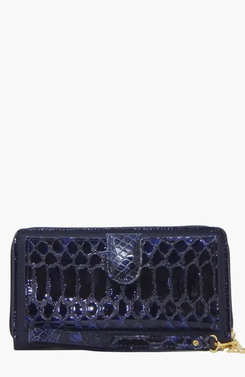 CAVALINHO Grace Wristlet Wallet 213 - Navy/beige