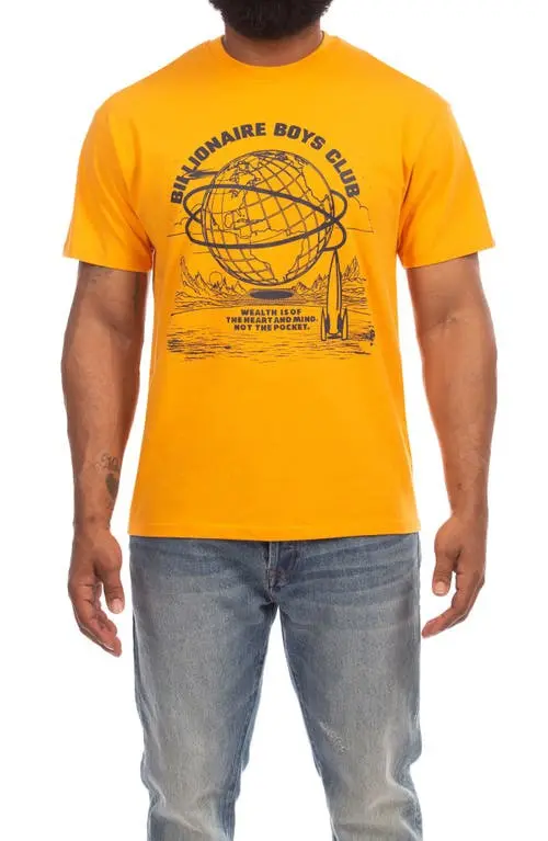 BILLIONAIRE BOYS CLUB Fair Graphic T-shirt - Apricot