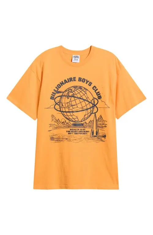 BILLIONAIRE BOYS CLUB Fair Graphic T-shirt - Apricot