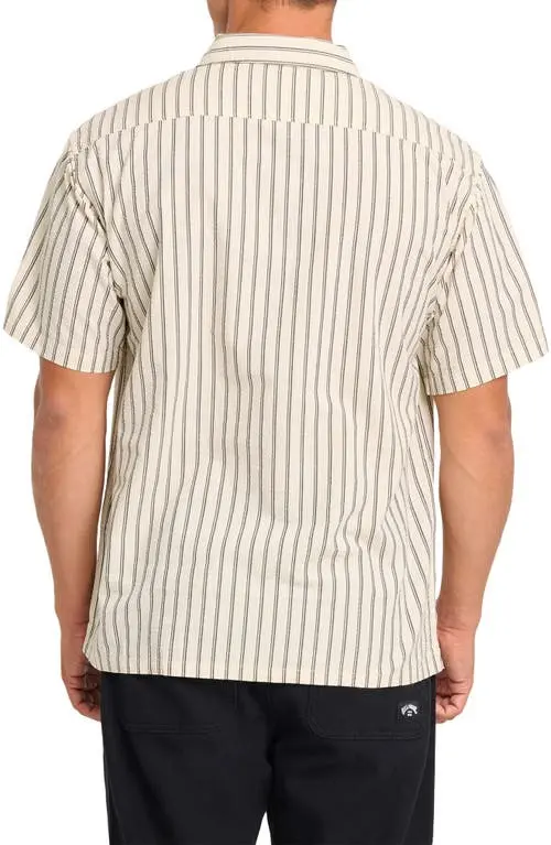 BILLABONG Vista Striped Short Sleeve Shirt