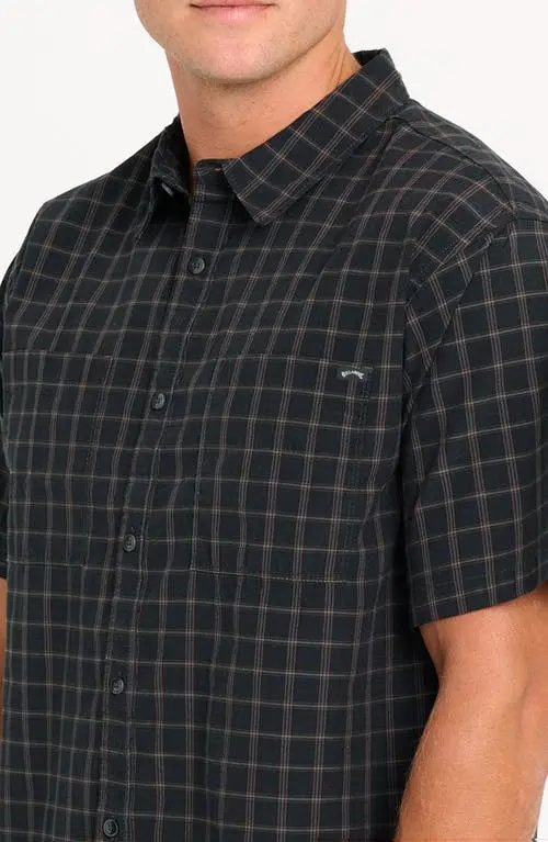 BILLABONG Vista Striped Short Sleeve Shirt - Phantom