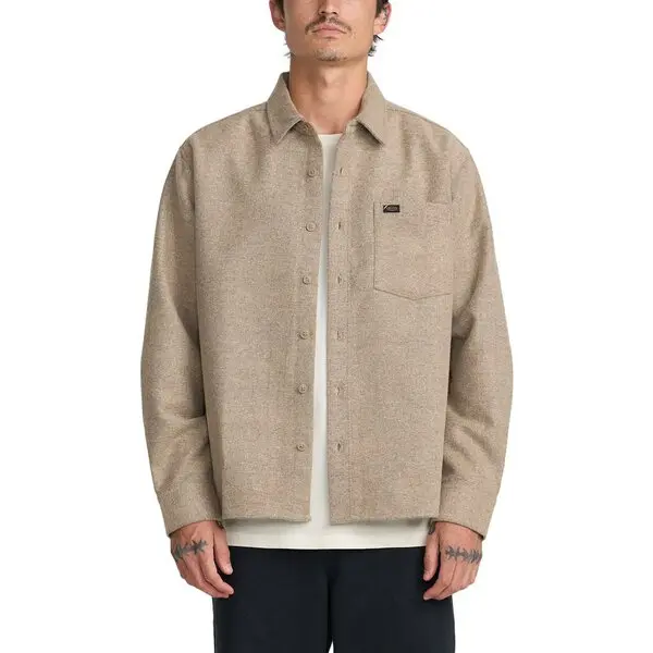 Rvca Dayshift Flannel Button-up Shirt