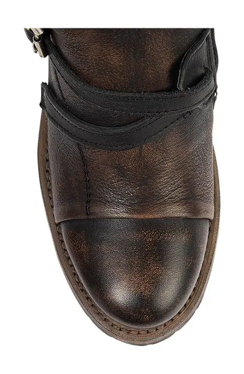 FREEBIRD Cora Buckle Boots - Brown