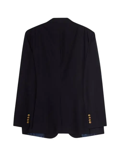 Robert Talbott Booth Single Breasted Brushed Wool Blazer