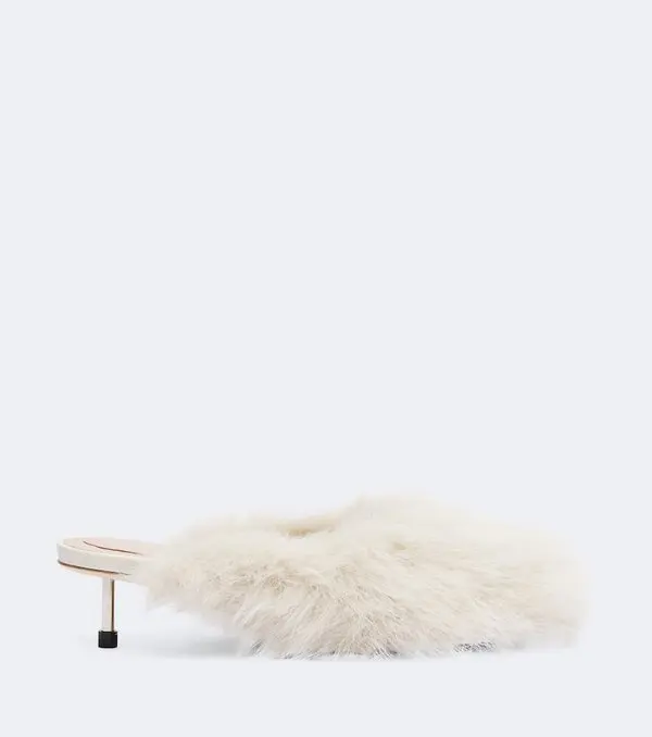 Simone Rocha Mules With Trim - White