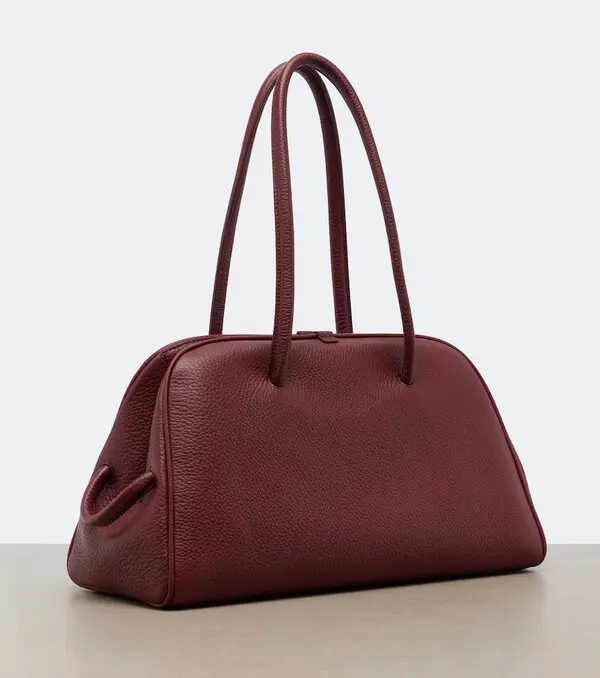 Jacquemus Turismo Medium Leather Bowling Bag