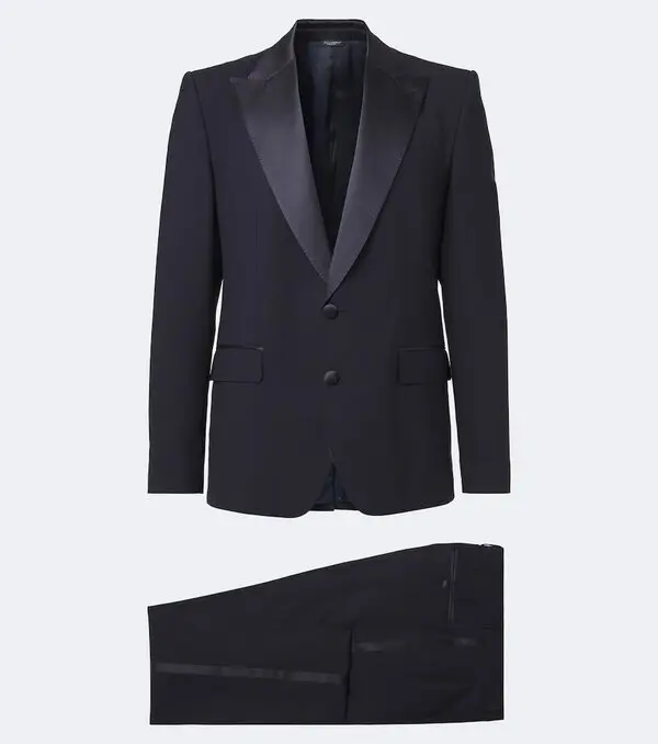 Dolce & Gabbana Wool And Silk-blend Tuxedo