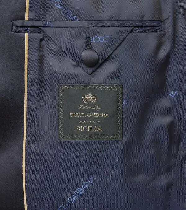 Dolce & Gabbana Wool And Silk-blend Tuxedo