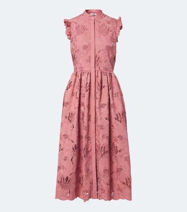 Erdem Guipure Lace Midi Dress