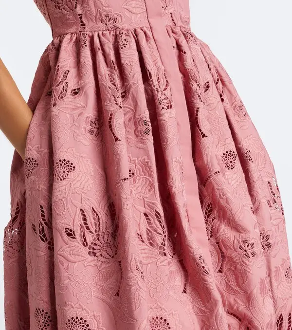 Erdem Guipure Lace Midi Dress