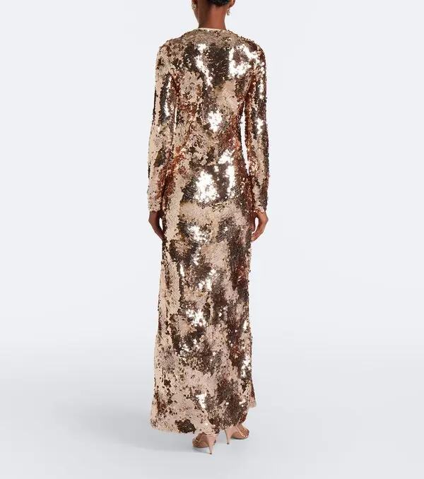 Rabanne Sequined Maxi Dress
