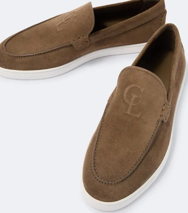 CHRISTIAN LOUBOUTIN Suede Loafers