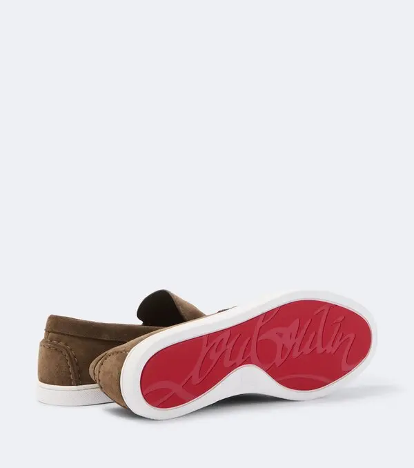 CHRISTIAN LOUBOUTIN Suede Loafers