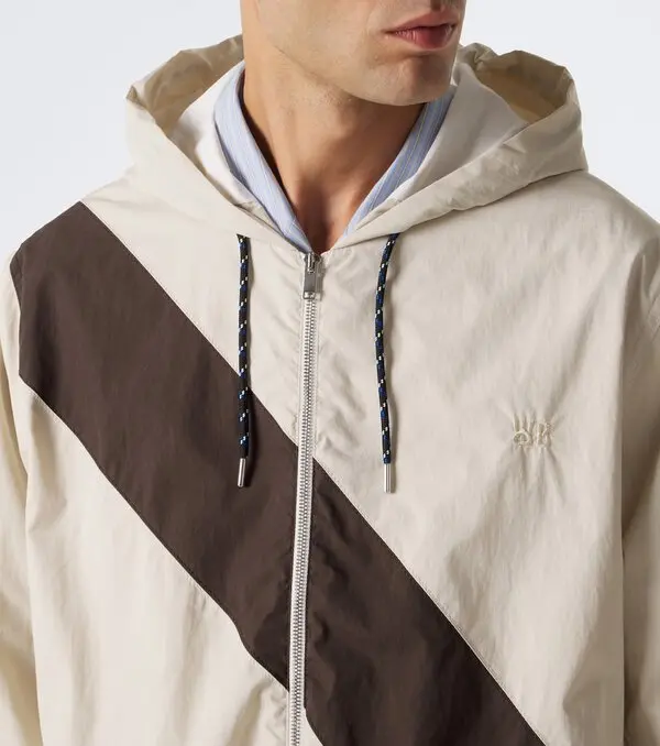 WALES BONNER Kalpa Hooded Cotton-blend Jacket
