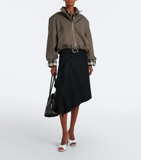 Attico Betta Leather Mules