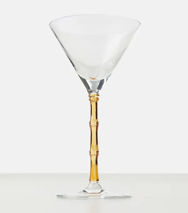 La DoubleJ Bamboo Martini Glasses