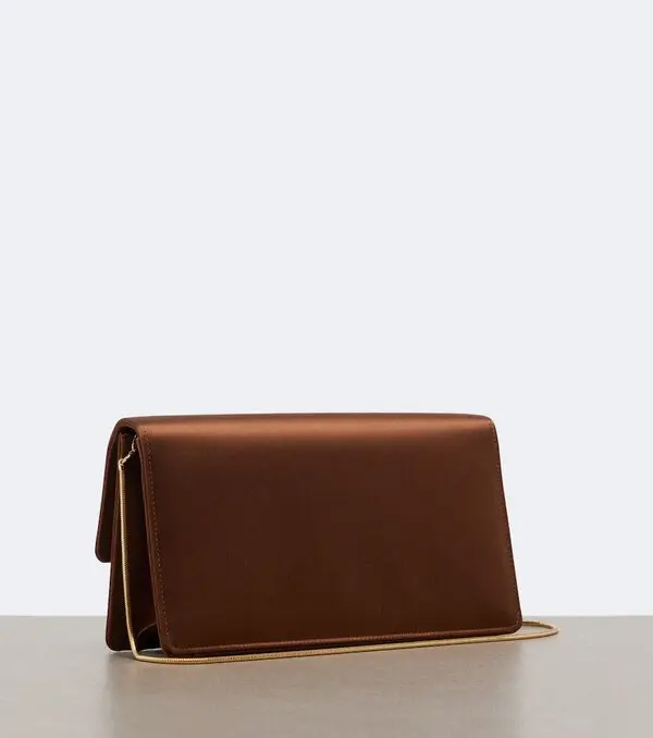 Manolo Blahnik Embellished Satin Clutch