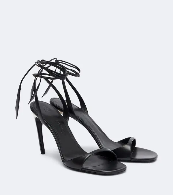 Attico Ora Leather Sandals