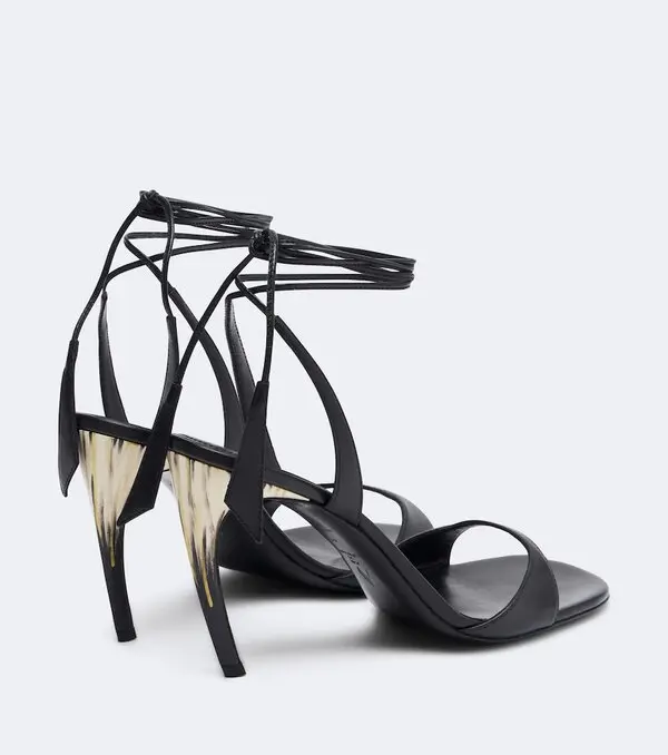 Attico Ora Leather Sandals