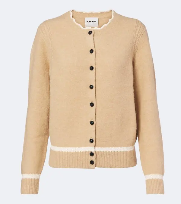 MARANT ETOILE Naia Alpaca-blend Cardigan