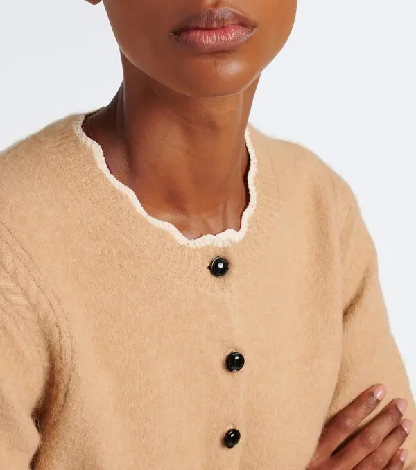 MARANT ETOILE Naia Alpaca-blend Cardigan