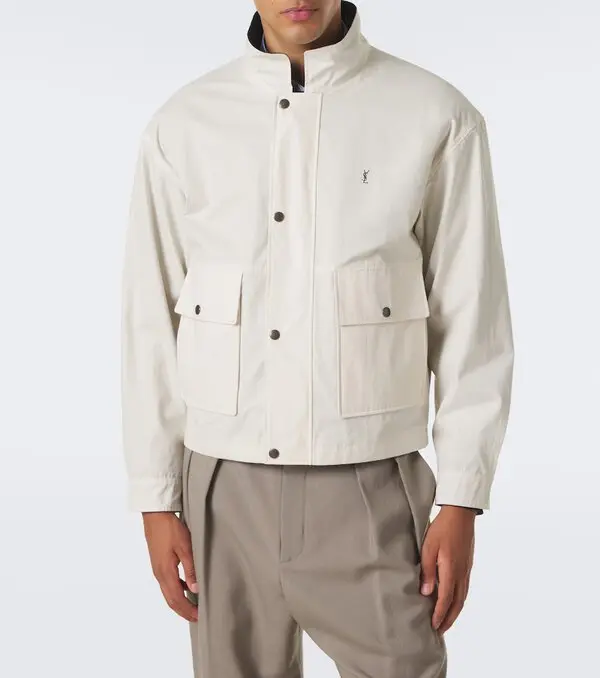 Saint Laurent Reversible Cotton Jacket
