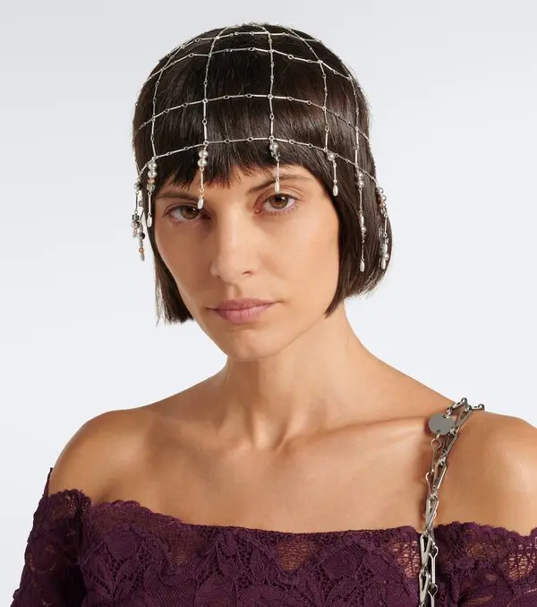 Rabanne Embellished Headpiece