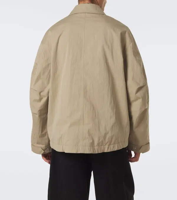 Studio Nicholson Comba Cotton-blend Blouson Jacket - Beige