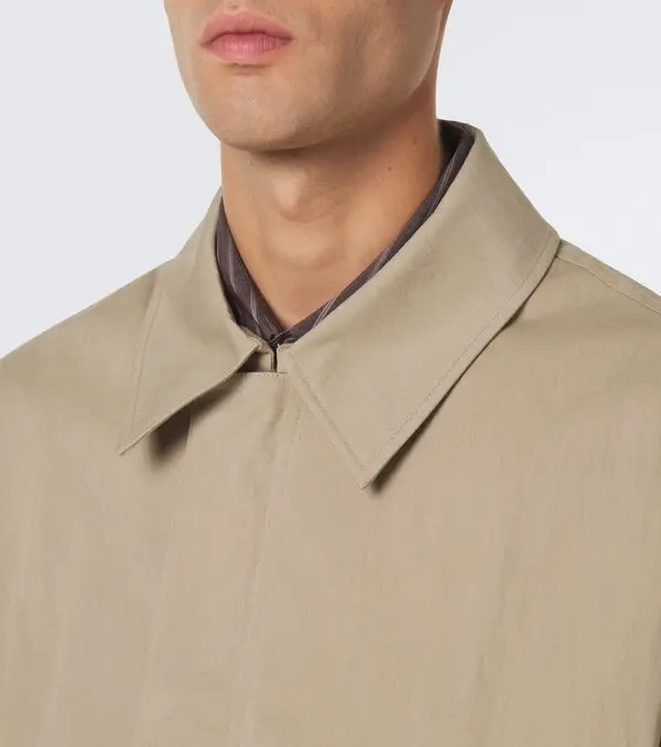 Studio Nicholson Comba Cotton-blend Blouson Jacket - Beige