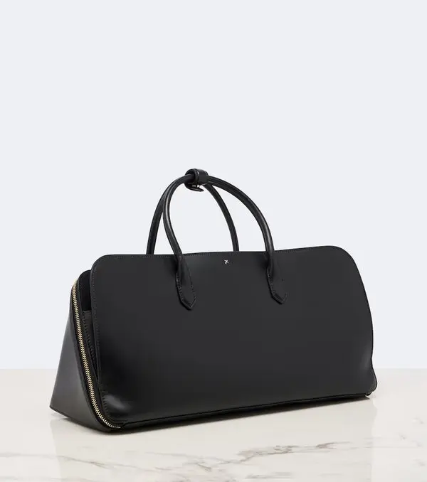 Alaïa Delta Medium Leather Top-handle Bag