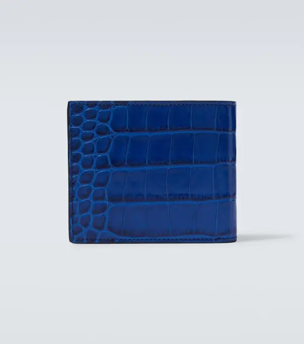 TOM FORD Leopard-print Leather Wallet