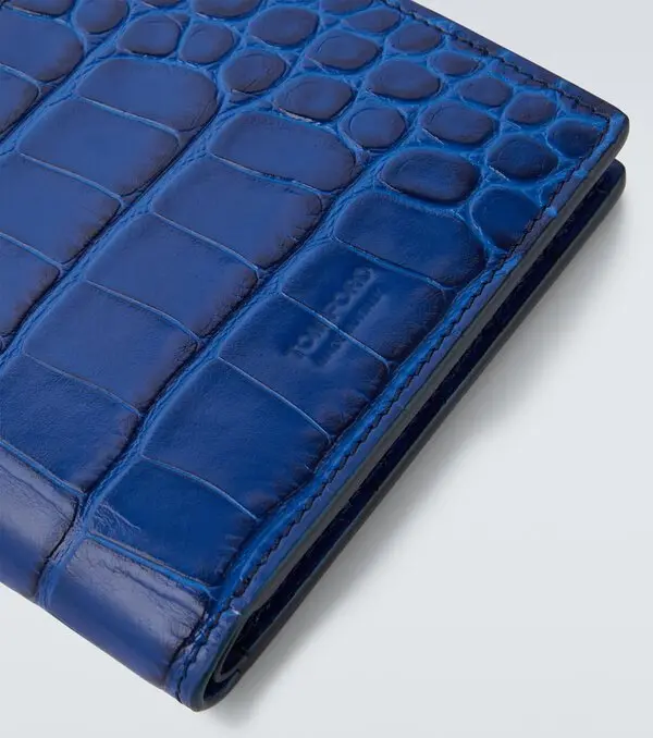 TOM FORD Leopard-print Leather Wallet