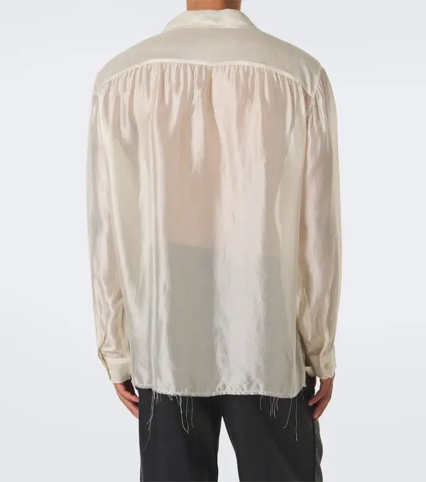 Our Legacy Every Georgette Tuxedo Shirt