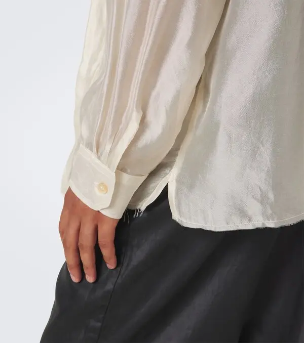 Our Legacy Every Georgette Tuxedo Shirt