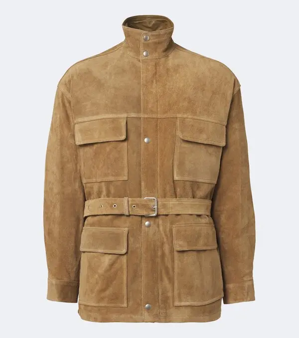 ARMA Doran Belted Suede Jacket
