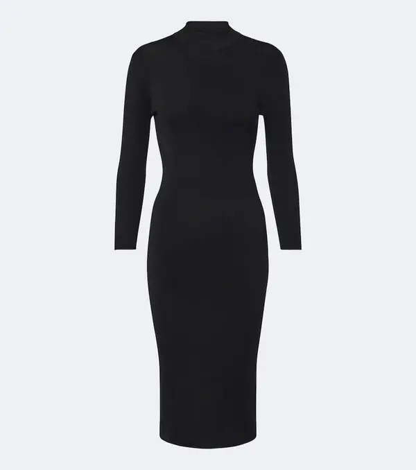 Gucci Horsebit Wool Midi Dress