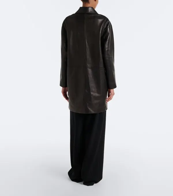 THE ROW Donata Leather Coat