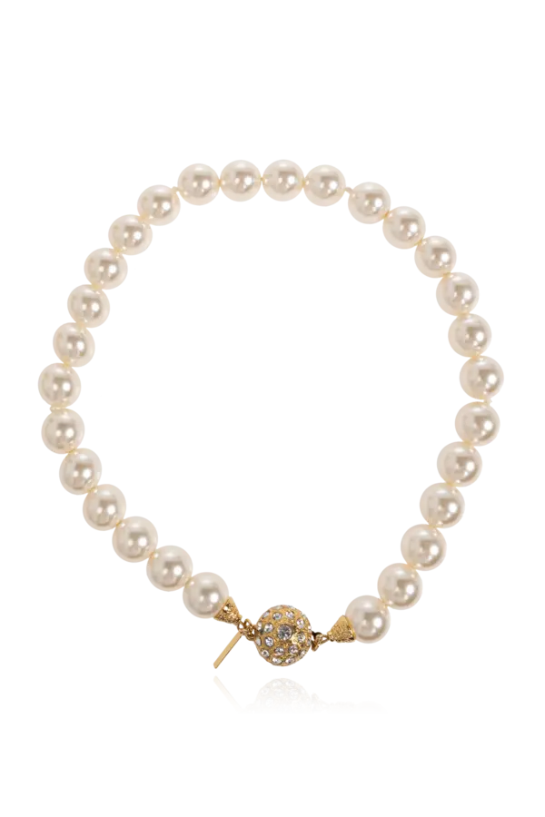 Alessandra Rich Pearl Necklace