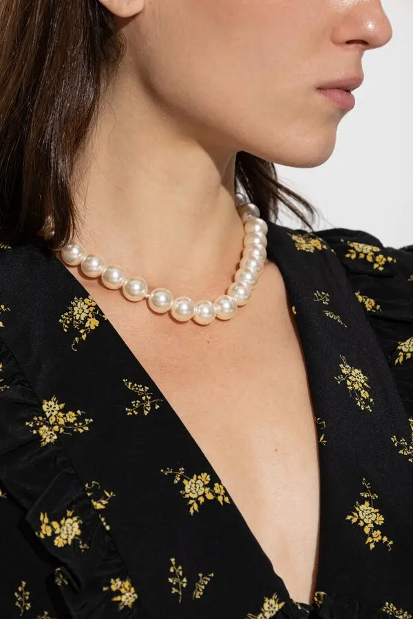 Alessandra Rich Pearl Necklace